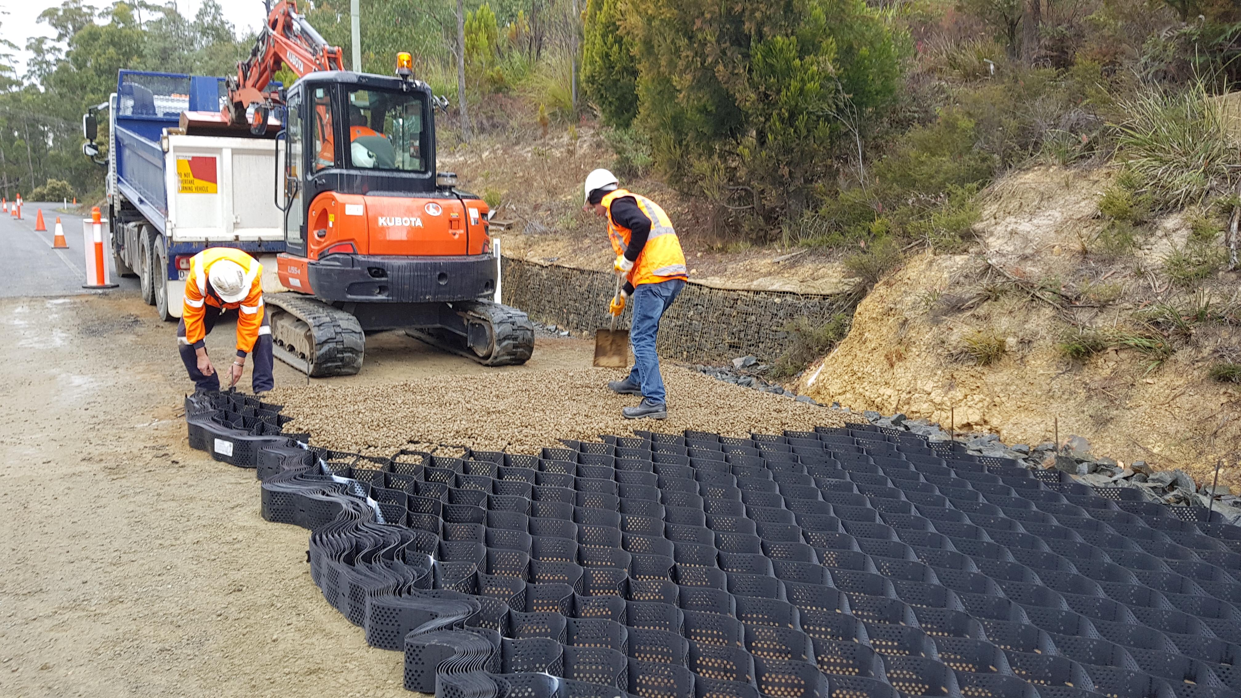 The GEOWEB® Load Support System Provides Base Stabilisation Solution ...